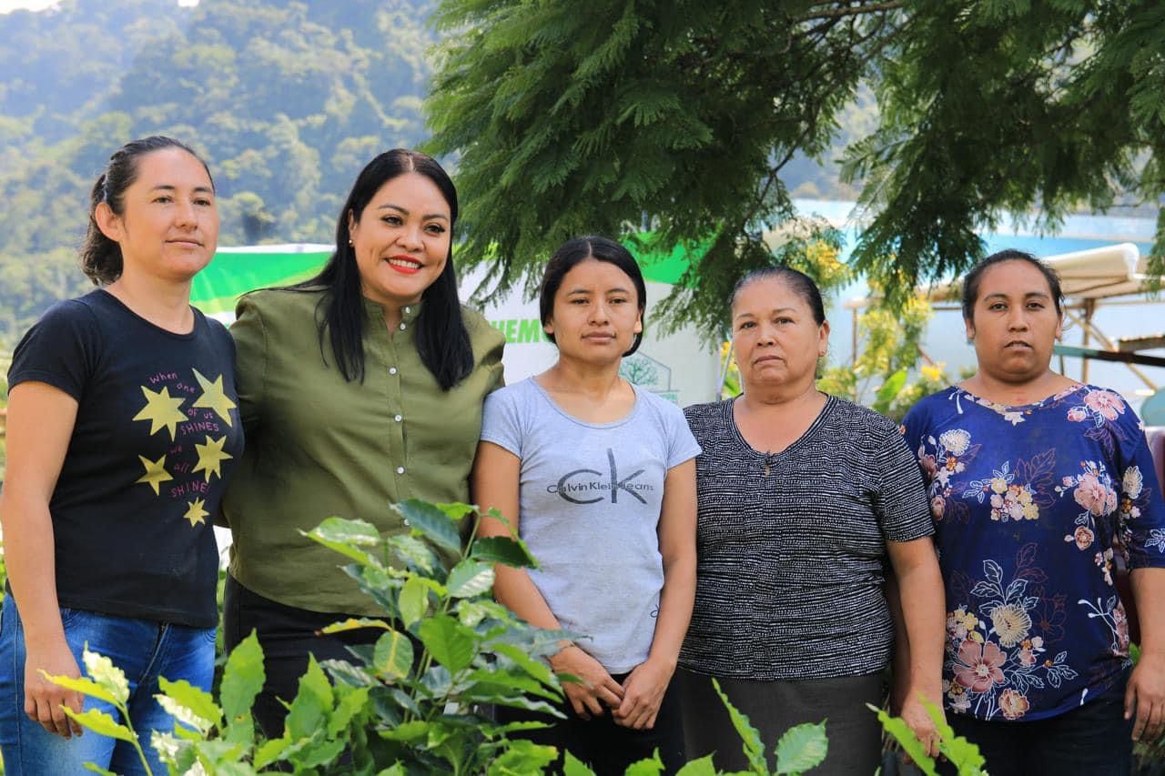 Vania López entrega cinco mil plantas de café a comunidades rurales ...